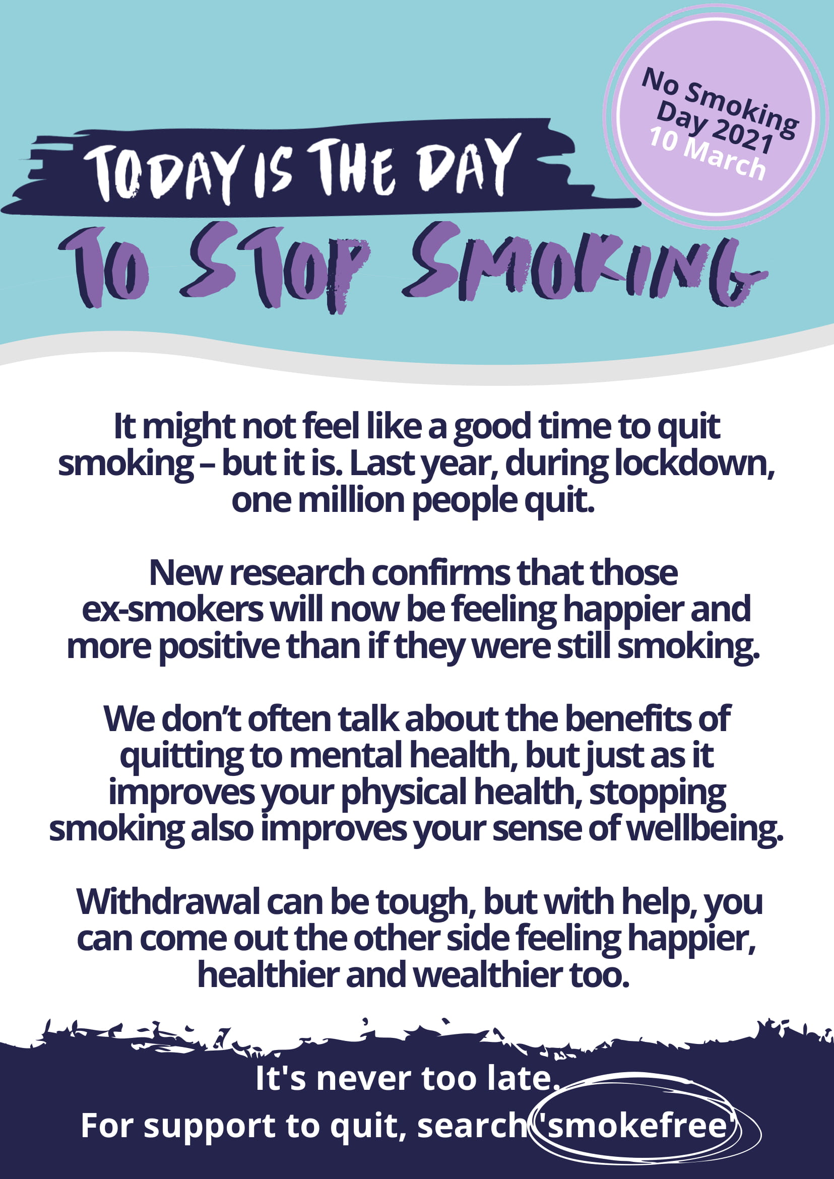 » No Smoking Day 10th March